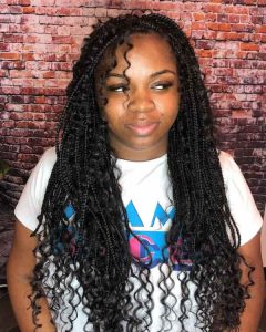 17 Beautiful Bohemian Goddess Box Braids Ideas