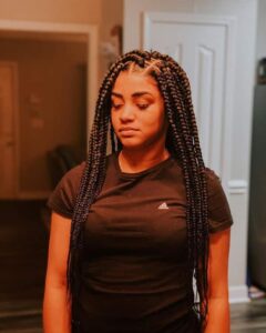 Top 50 Jumbo Box Braids Ideas to Try