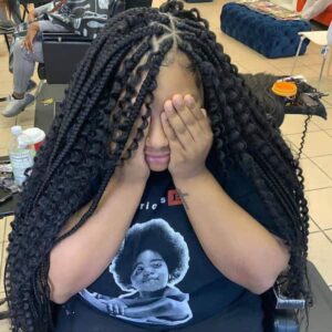 20 Box Braids With Curls That Will Glow You Beauty