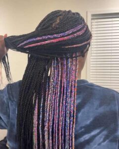15 Peekaboo Braids Styles for Black Women