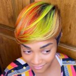 25 Coolest Rainbow Hairstyles for Black Woman - Sister's Bombshell